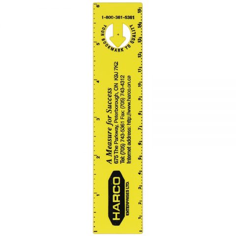 Custom Bookmarks, Rulers & Stencils | Harco Plastics, Ontario